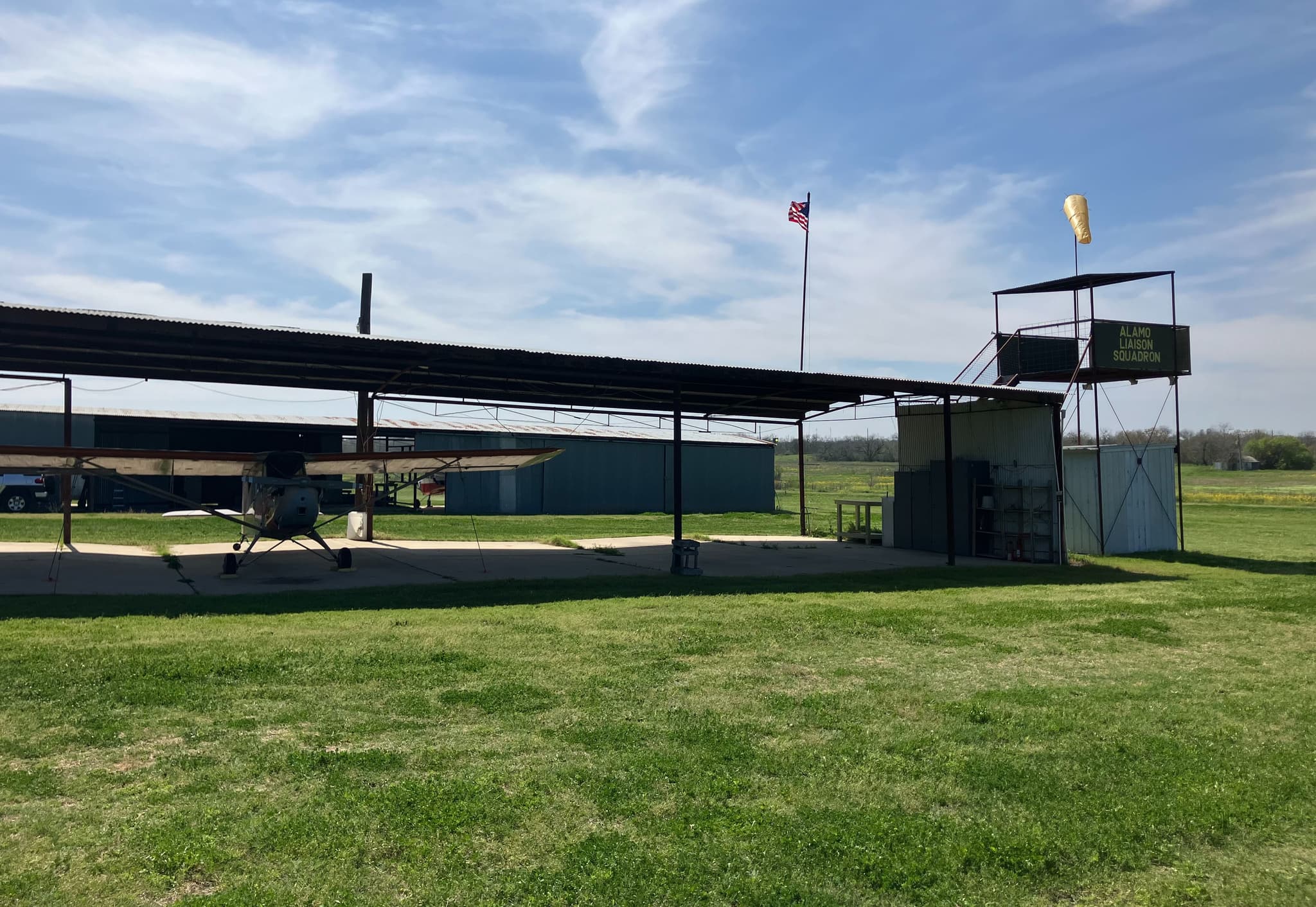 Shade Hangars 2800 ft Turf Runway - Aircraft Hangar nightly rental ...