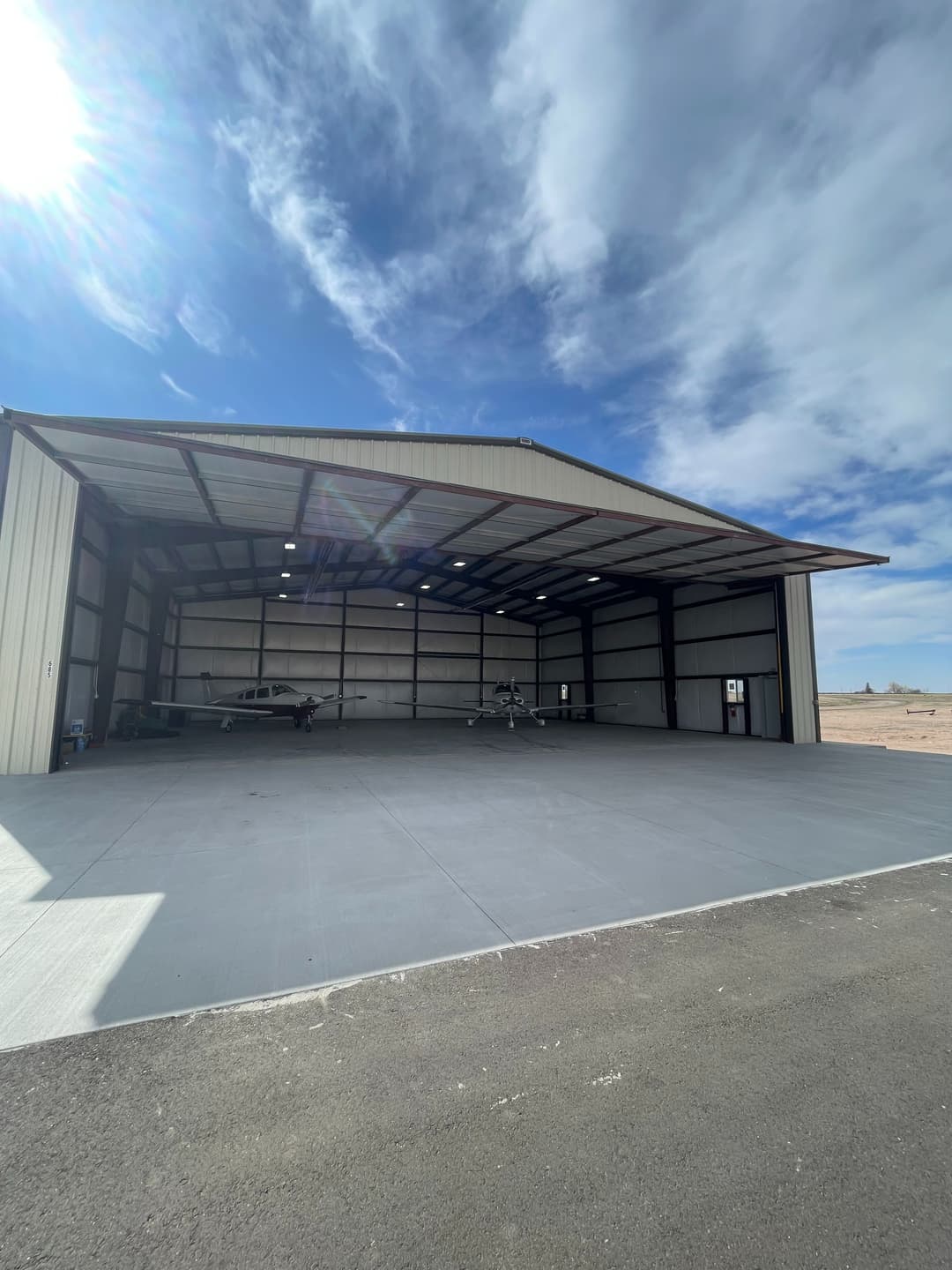 Large Communal Hangar KGXY - AATG - Aircraft Hangar nightly rental ...